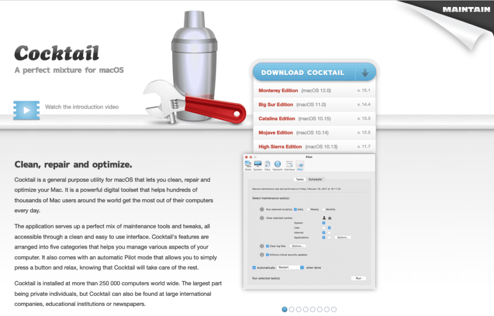 Maintain Your Mac with Cocktail - Everything Macintosh